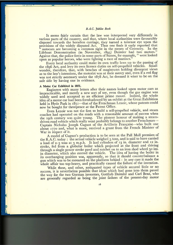 Cugnot 300th anniversary - The Nostalgia Forum - The Autosport Forums