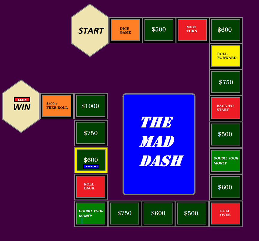 The Mad Dash Season One Board — Postimages