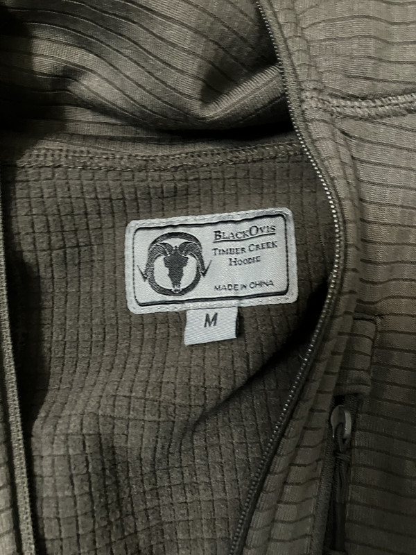 Black ovis timber creek waffle hoodie sold | saddlehunter.com