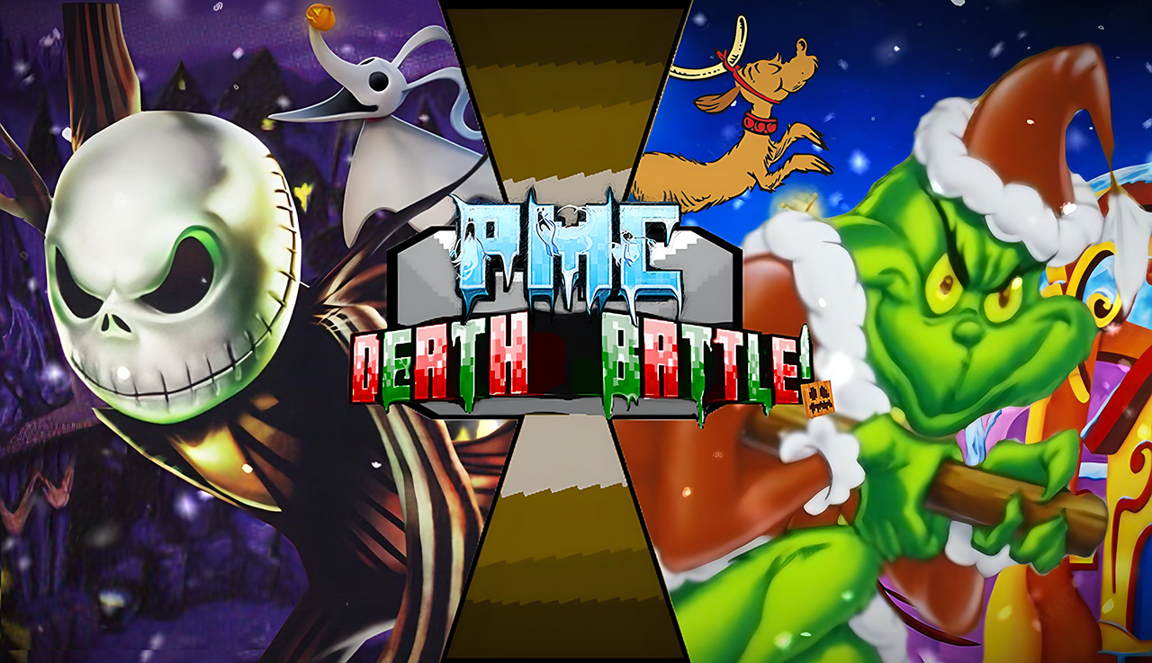 Jack Skellington VS The Grinch (The Nightmare Before Christmas VS How ...