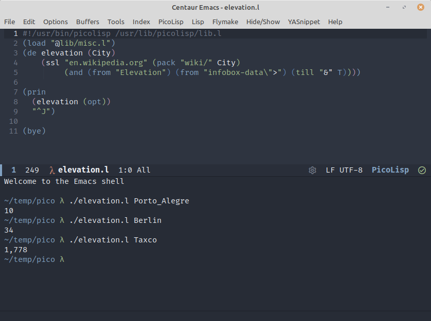PicoLisp · guaracy · TabNews