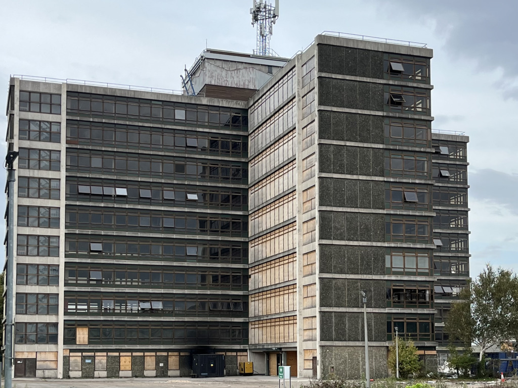Demolition photos of The Giro Bank Bootle - Santander 2024 - Bootle ...