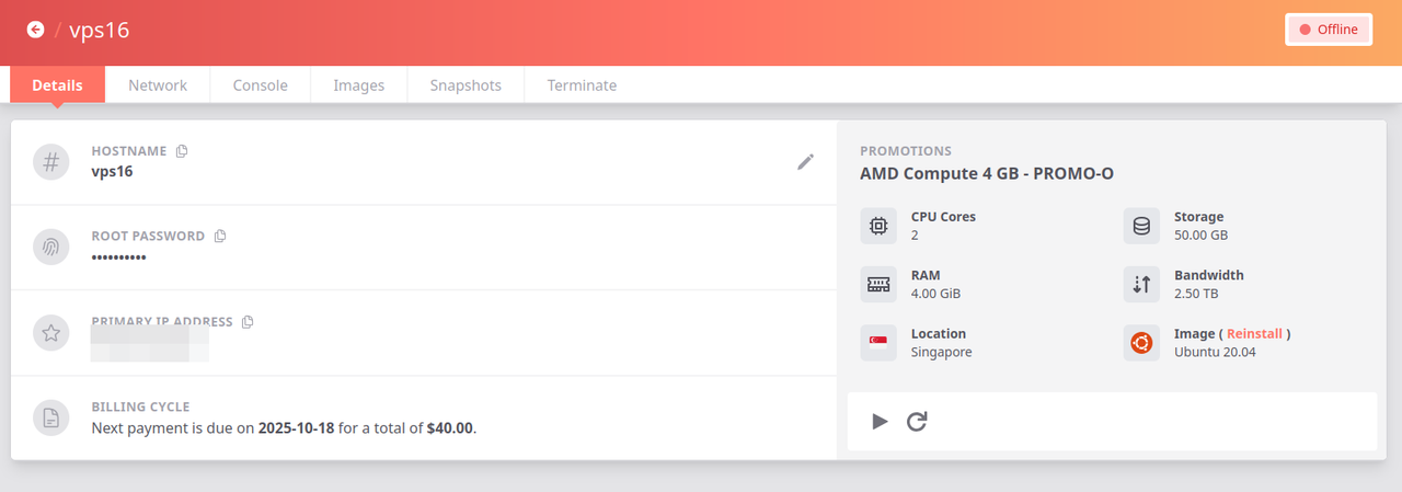 Anyone had their hosthatch server down? — LowEndTalk