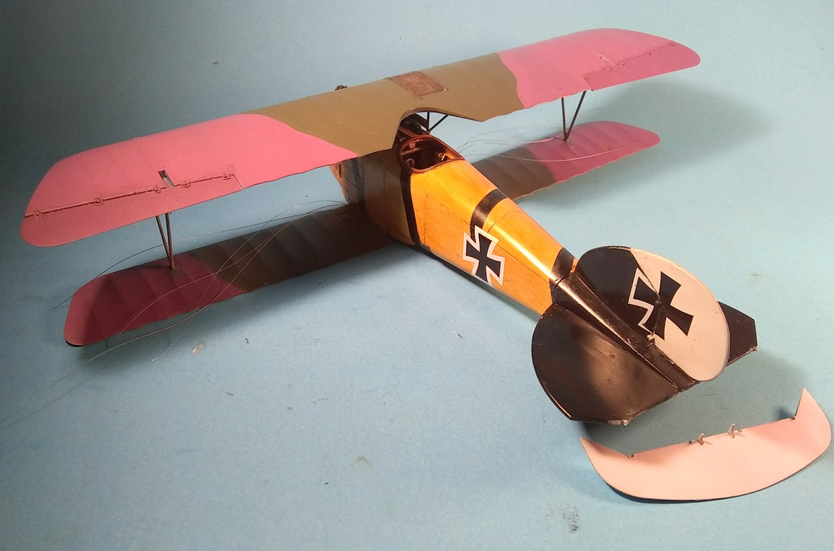 Roden 1/32nd scale Pfalz DIII: Hans Klein Jasta 10 Plus Albatros DIII