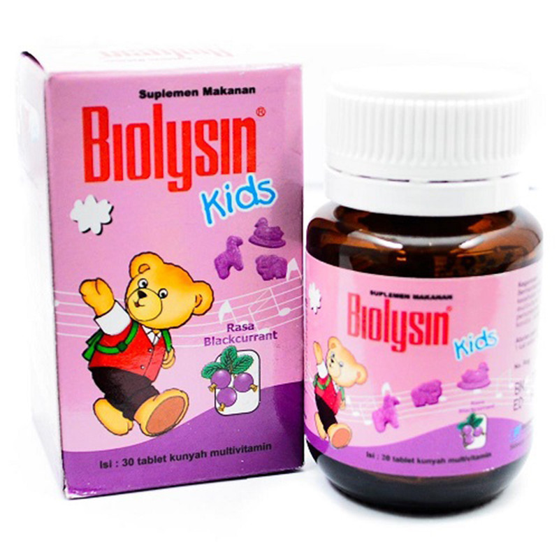 Biolysine Kids (30tab)( Blackcurrant) — Postimages