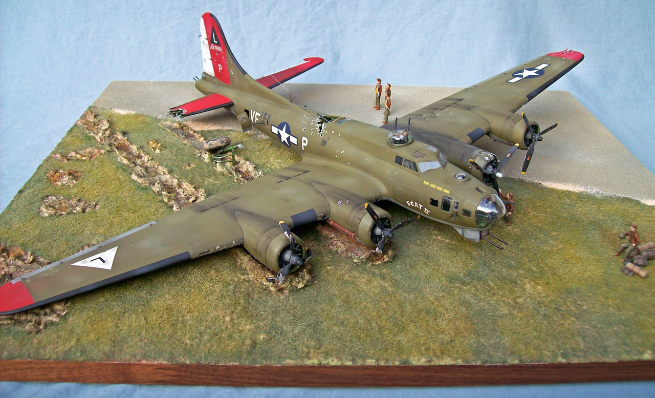 Finished Photos of 1/48 Scale B-17G Diorama Finished Photos of 1/48 Scale B-17G Diorama