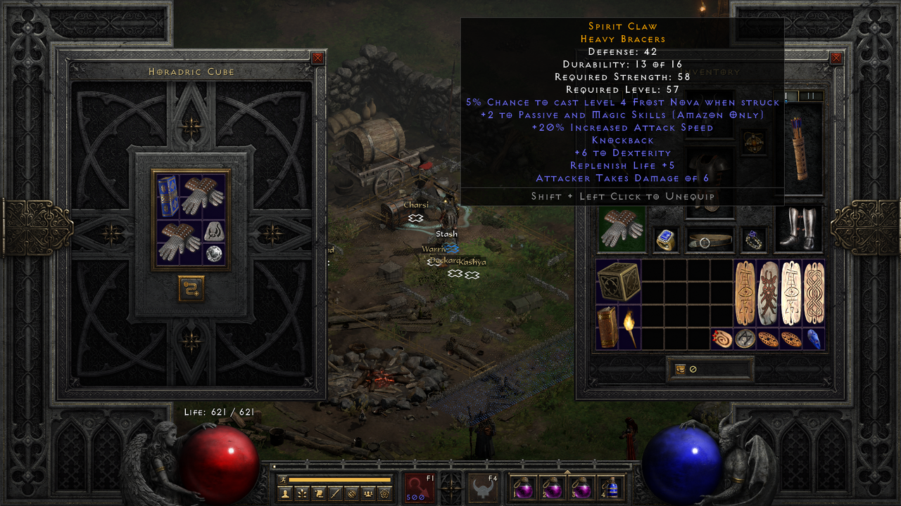 Zon/bow Kb Gloves - Topic - d2jsp