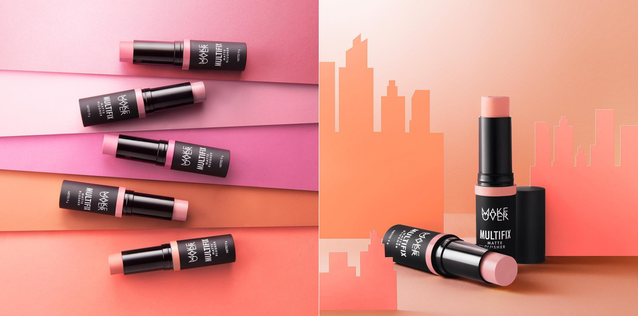 Jual Make Over Multifix Matte Blusher 9 G - Blush On Stick Di Seller ...