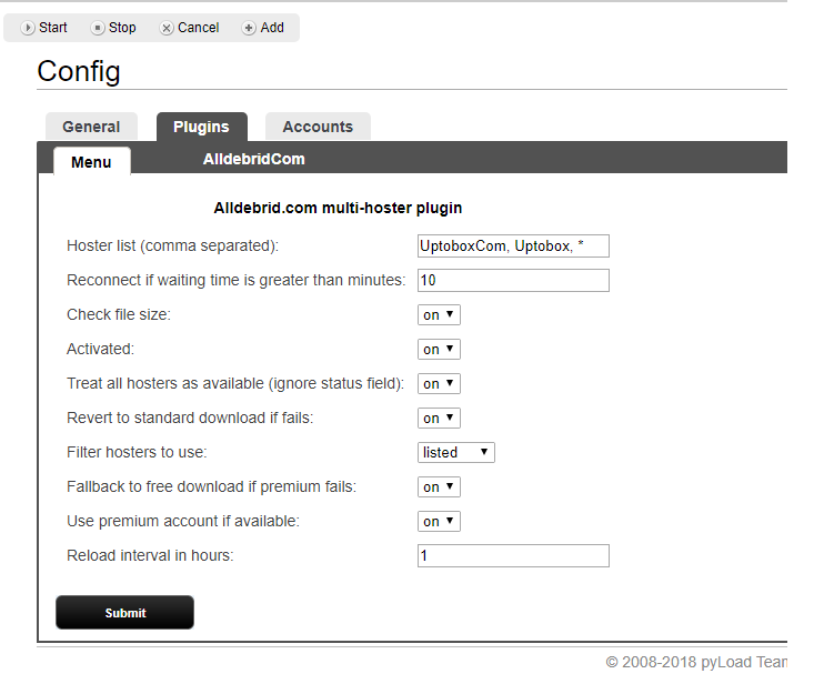 Alldebrid Is Not Working · Issue 3602 · Pyloadpyload · Github