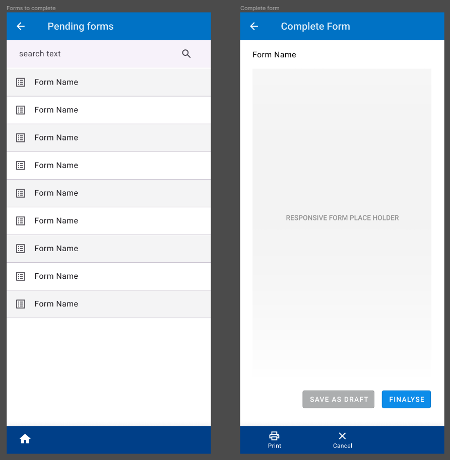 forms to complete — Postimages