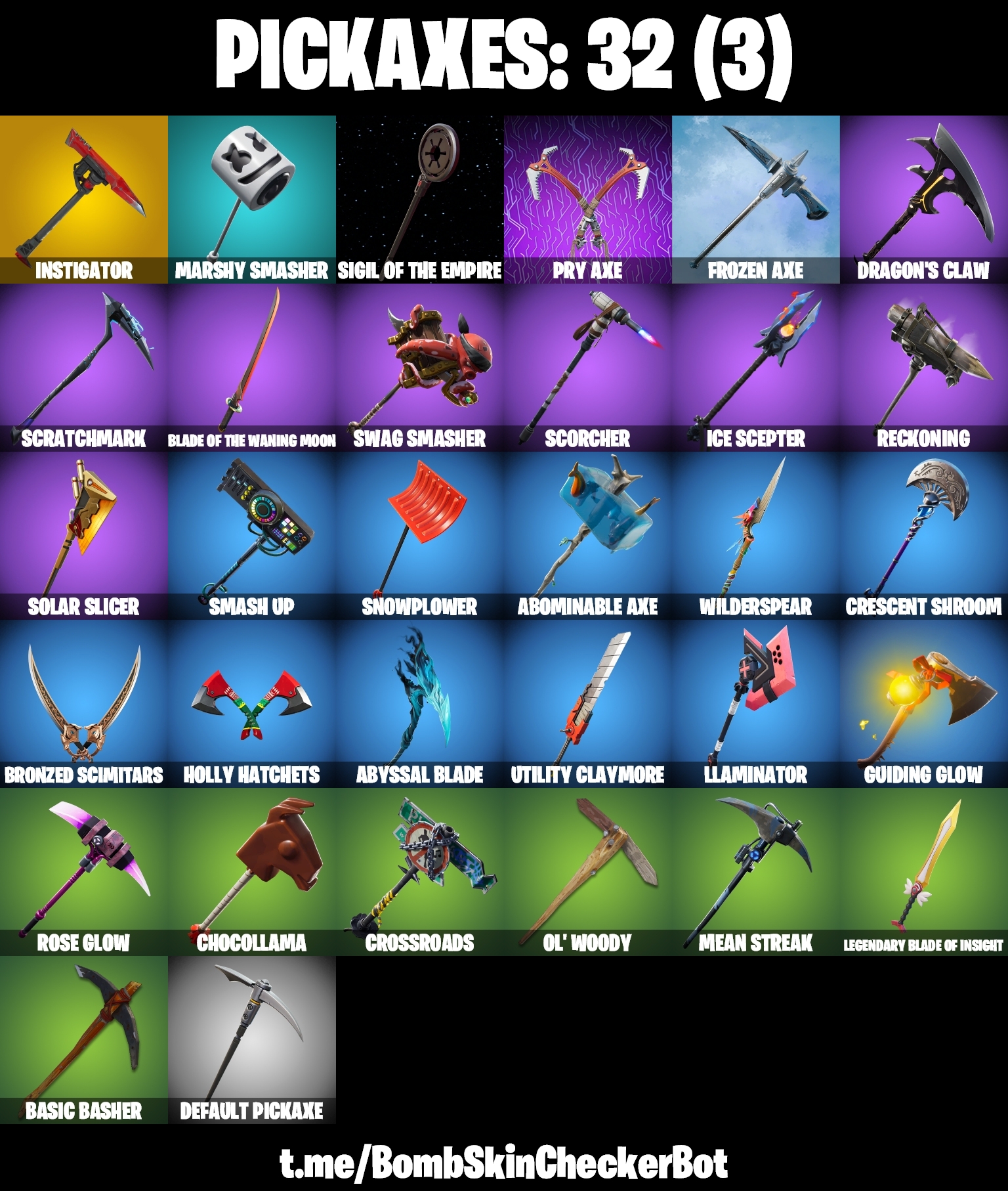 Pickaxes — Postimages