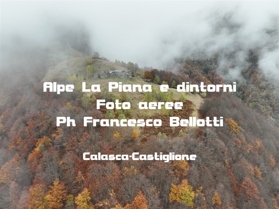 Calasca Castiglione: Alpe La Piana e dintorni - Foto aeree - Ph ...