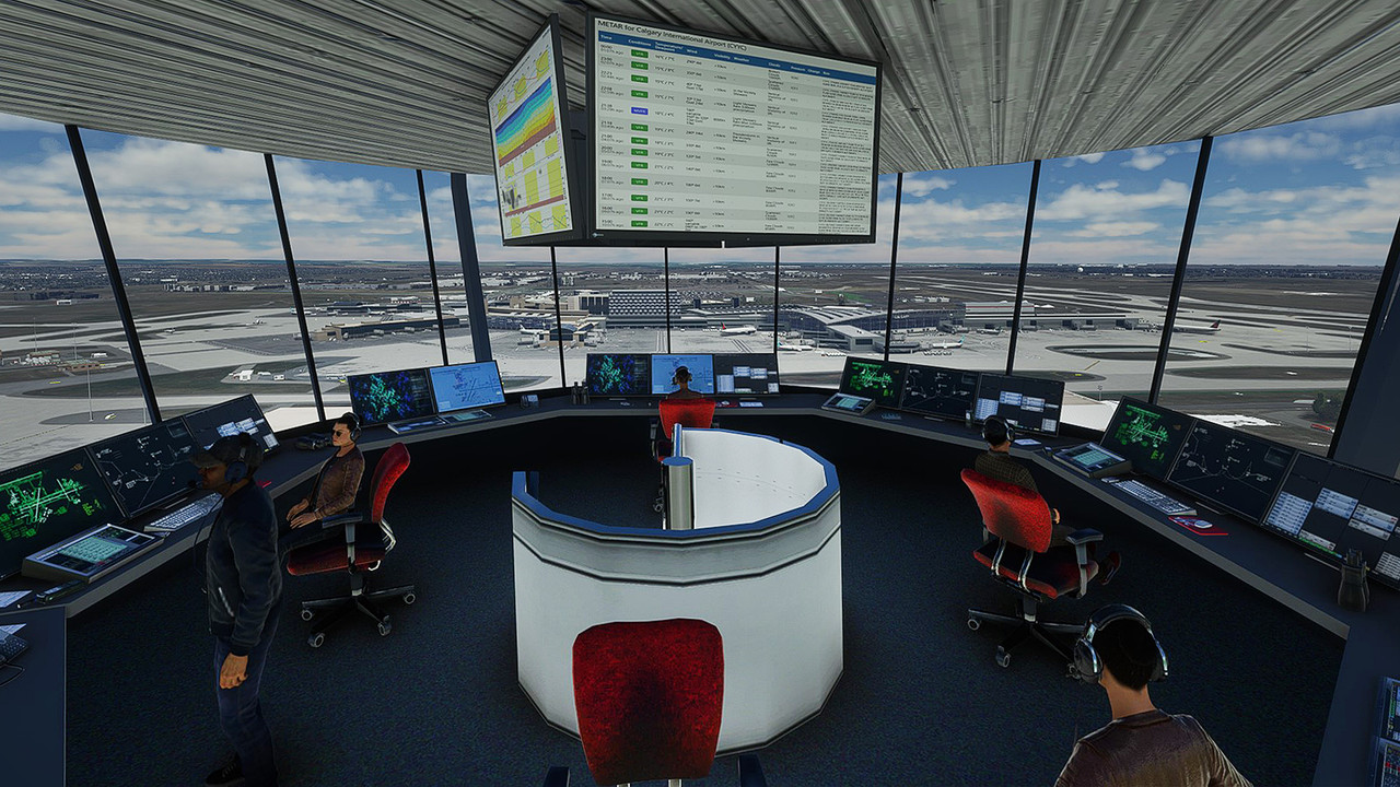 Calgary Airport CYYC - The AVSIM Screen Shots Forum - The AVSIM Community