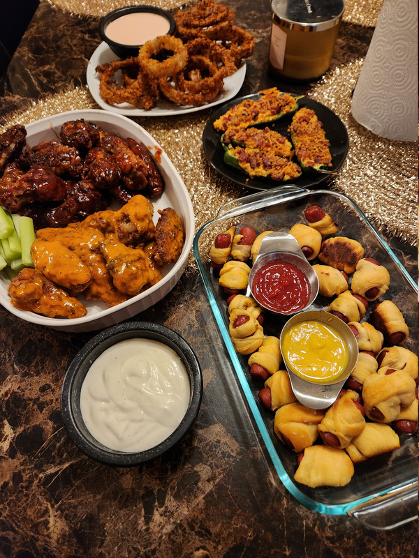 My daughter's Wings and Rings dinner tonight. - 24hourcampfire