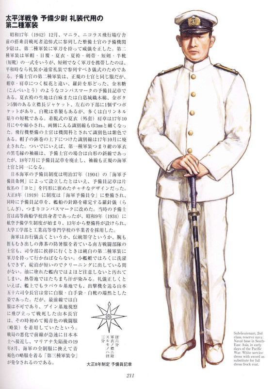 Uniforms of Japanese Navy 1867 1945 ???????? 209 — Postimages