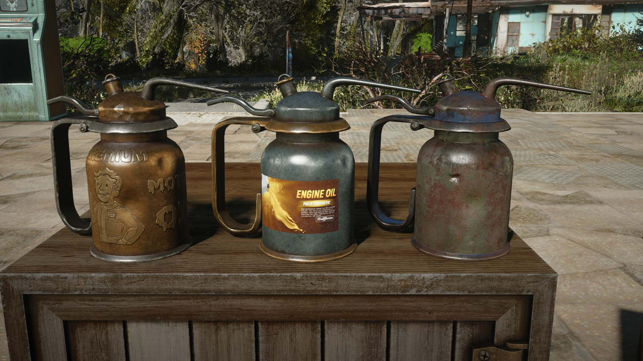 HFs - Oil Cans All-in-One - remodel at Fallout 4 Nexus - Mods and community