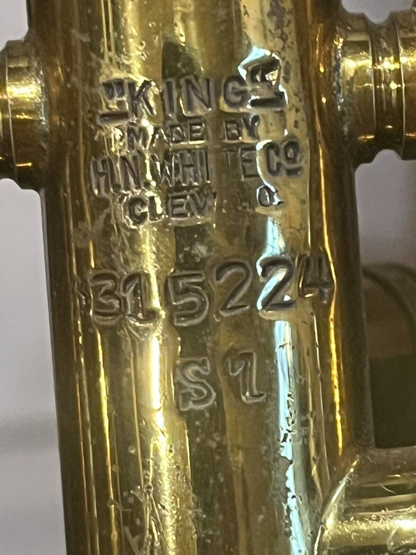 King Super 20 S1 1950 Trumpet sn 315224 (15) — Postimages