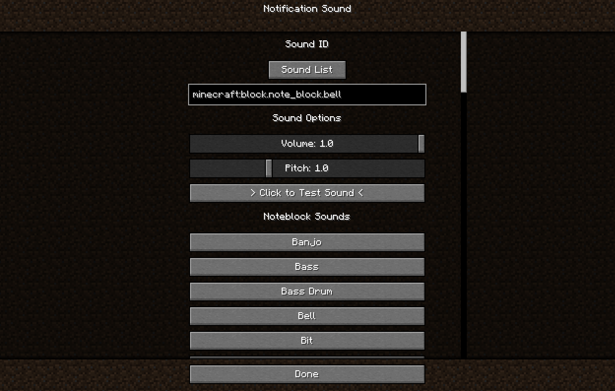 Chat Notify - Minecraft Mods - CurseForge