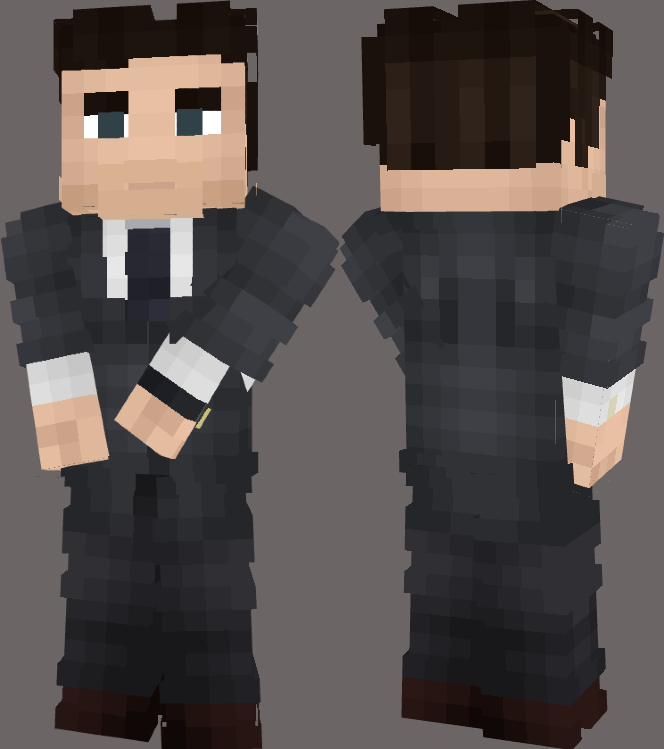 Hugh "Hughie" Campbell - The Boys Minecraft Skin