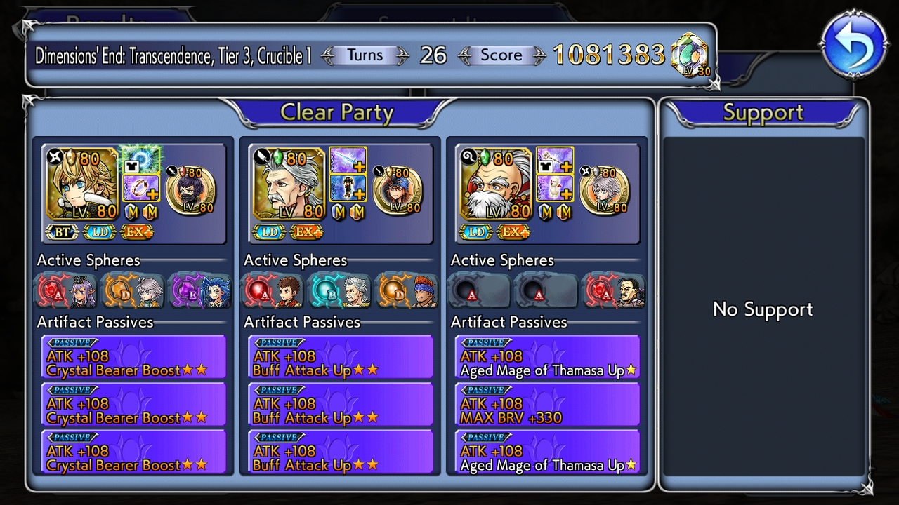 [C2A] Call to Arms / Strategy Thread: Dimensions' End Transcendence ...