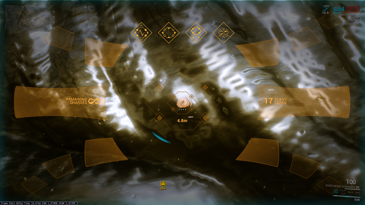 Temple Fabrication Ticker memory fragment unscannable - General ...