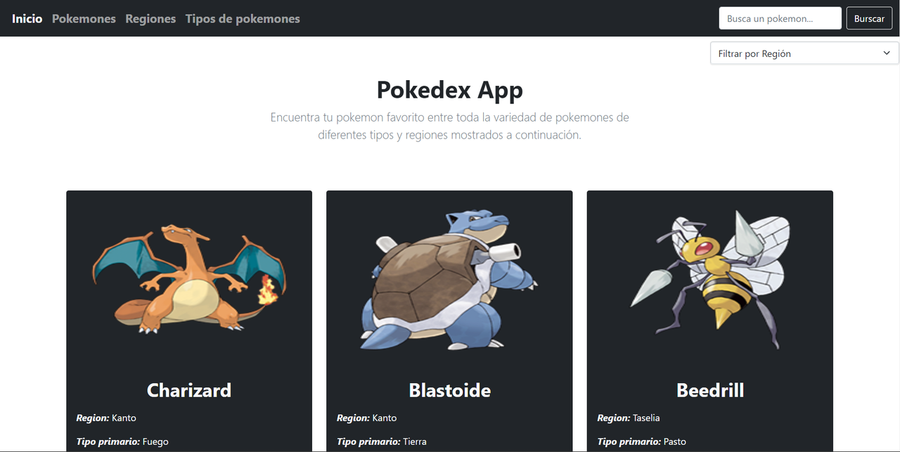 Github Fraineralexpokedex App Pokedex App Is A Web Application Developed In Aspnet That 3252