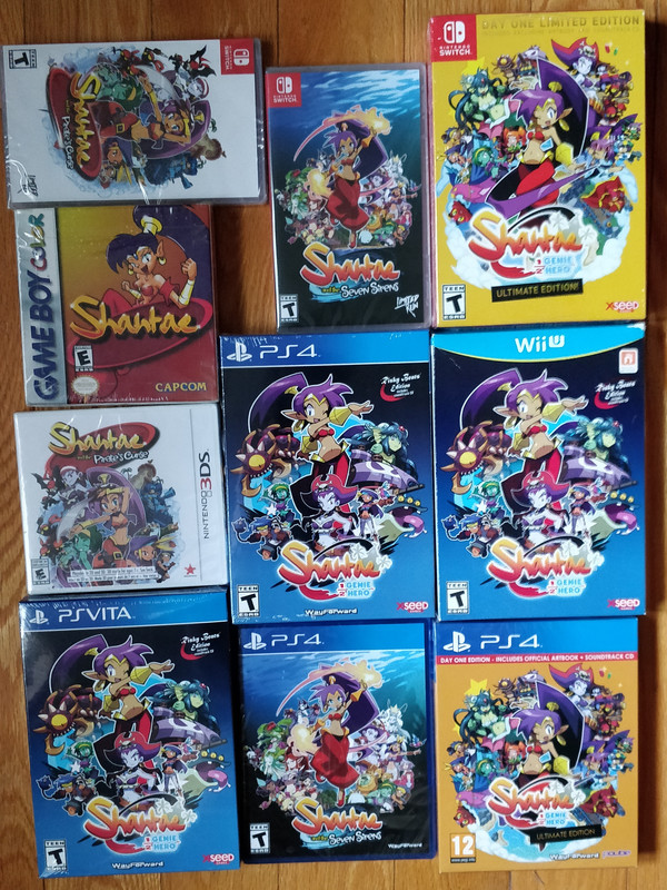 My updated Shantae Collection. : r/Shantae