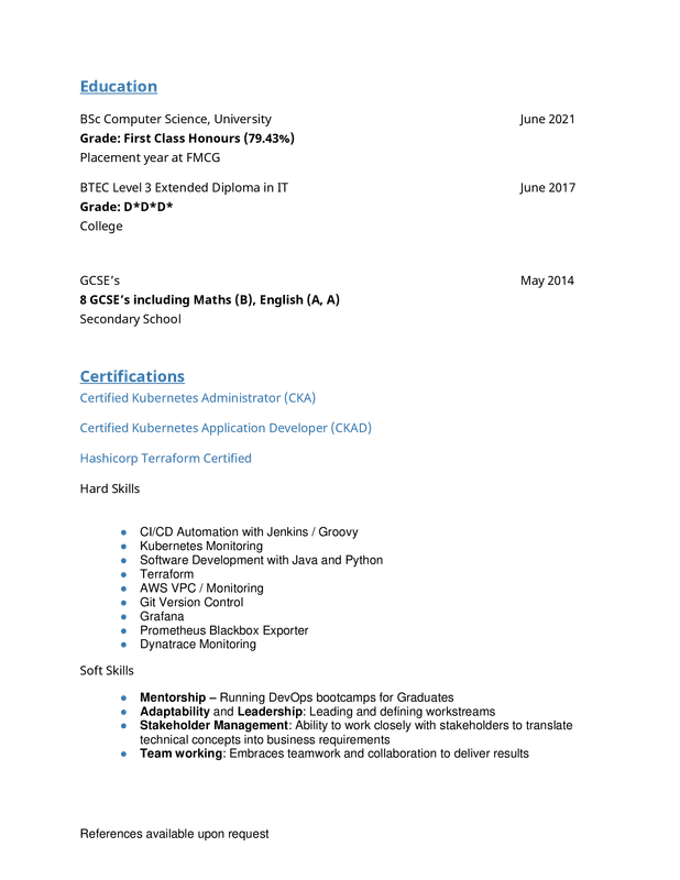 r/UKJobs Monthly CV Advice Thread : r/UKJobs