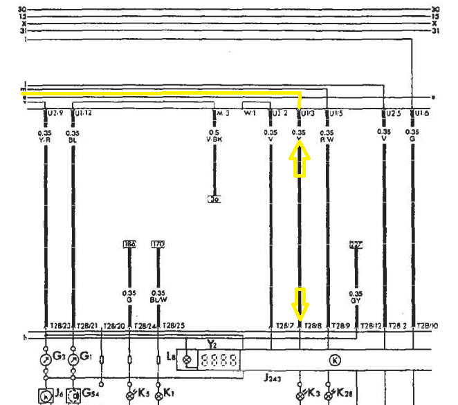 Low oil buzzer + light: is it the wiring or the cluster? | VW Vortex ...