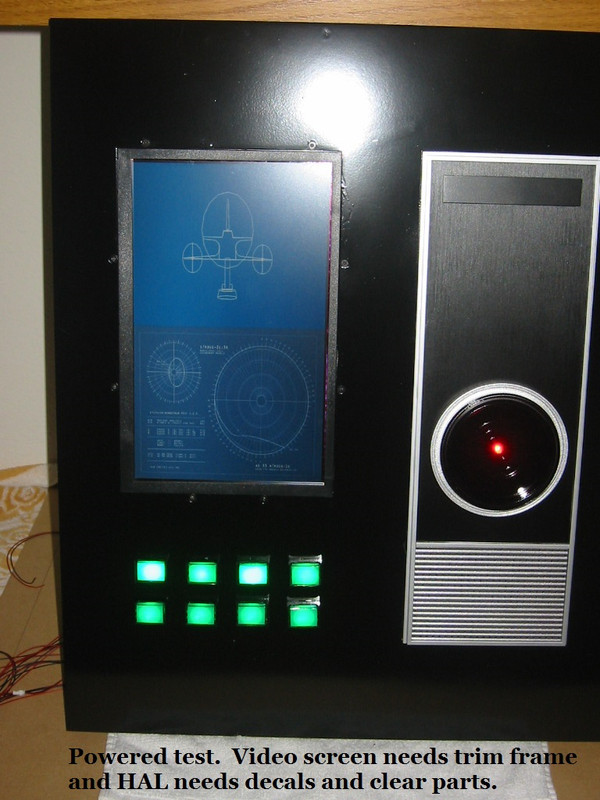 HAL 9000 Command Console - Work In Progress - SF & RealSpace ...