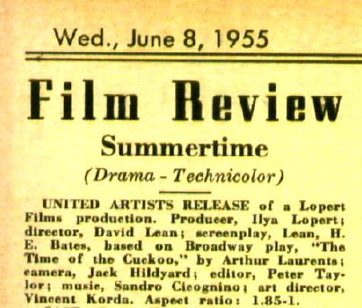 Summertime (1955) - Blu-ray Forum
