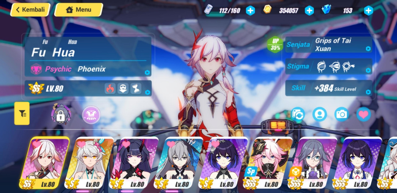 Hi3 Sea #3 Endgame, SN Fullset, HoV 3/4, HoR 2/4, HoT 1/4, NON break ...