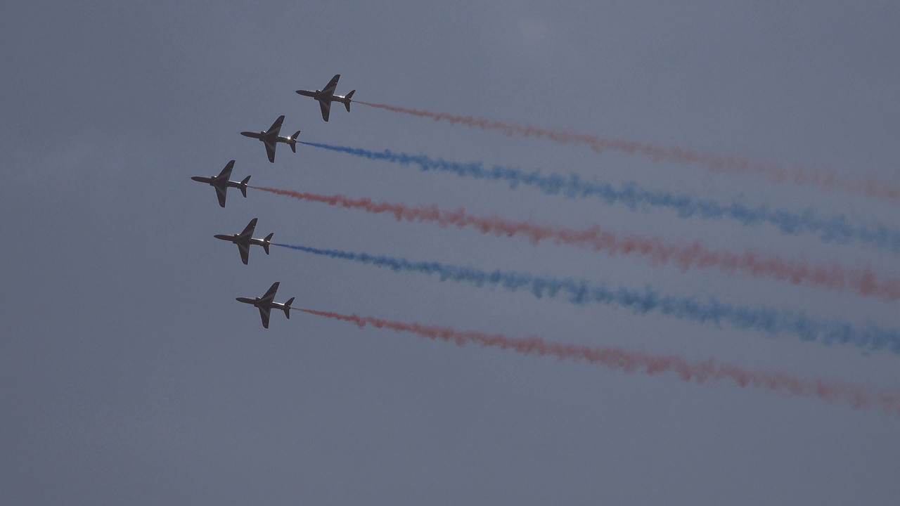 Red Arrows, Clacton Airshow, 26th August 2022, Clacton Pier (4 K HLG) — Postimages
