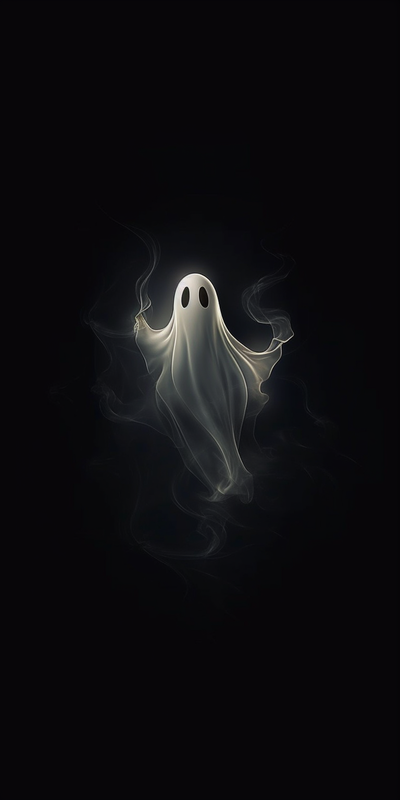 Minimal Spooky Ghost 650308 — Postimages