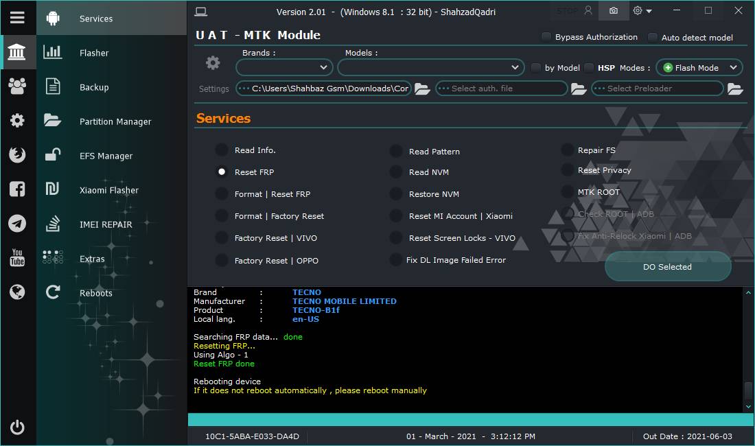 Tecno Pop 2F B1F Frp Reset Done BY UAT MTK - GSM-Forum