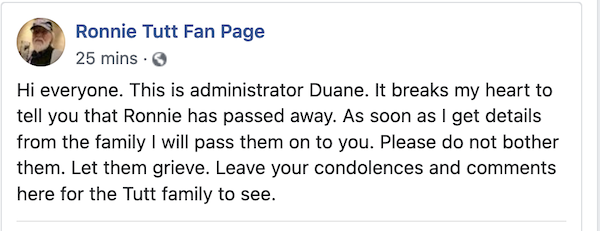 RIP Ronnie Tutt | Steve Hoffman Music Forums