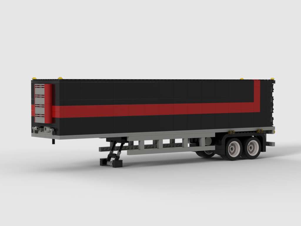 LEGO MOC Trailer for Yellow CAT with Folding Doors by rayb ...