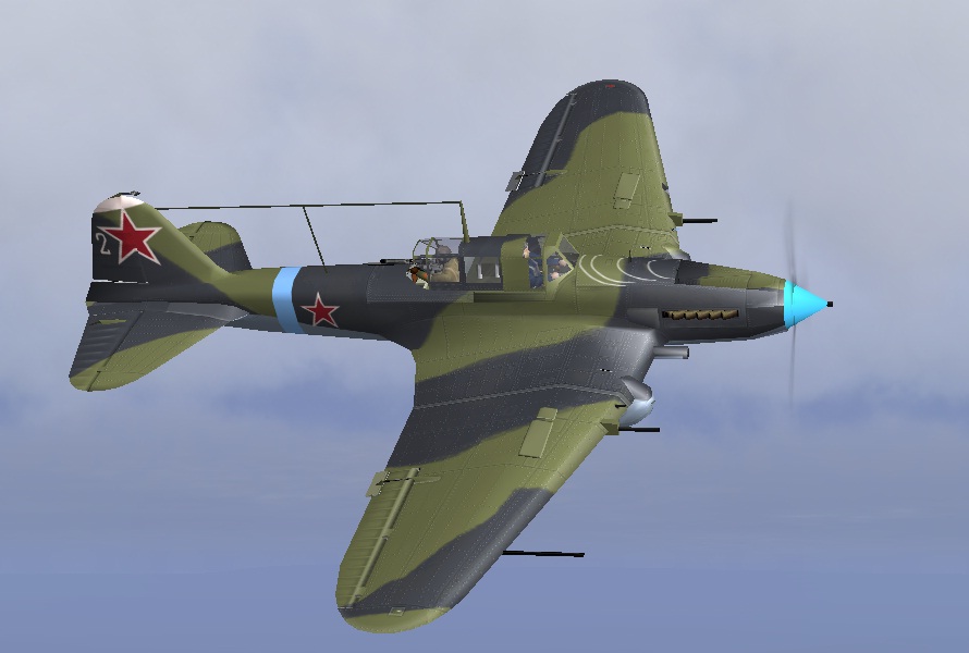 Two only airworthy Il-2 skins