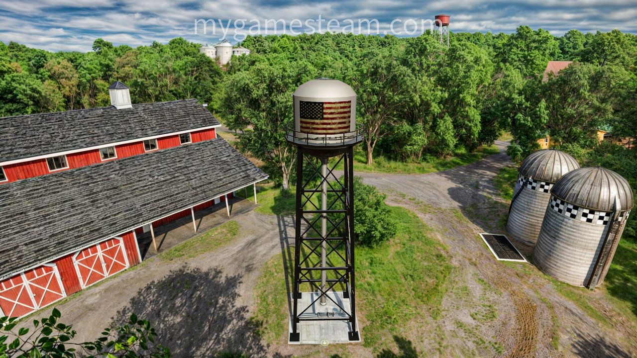 Water Tower Mod for Farming Simulator 25 | FS25 Mods | MyGamesteam