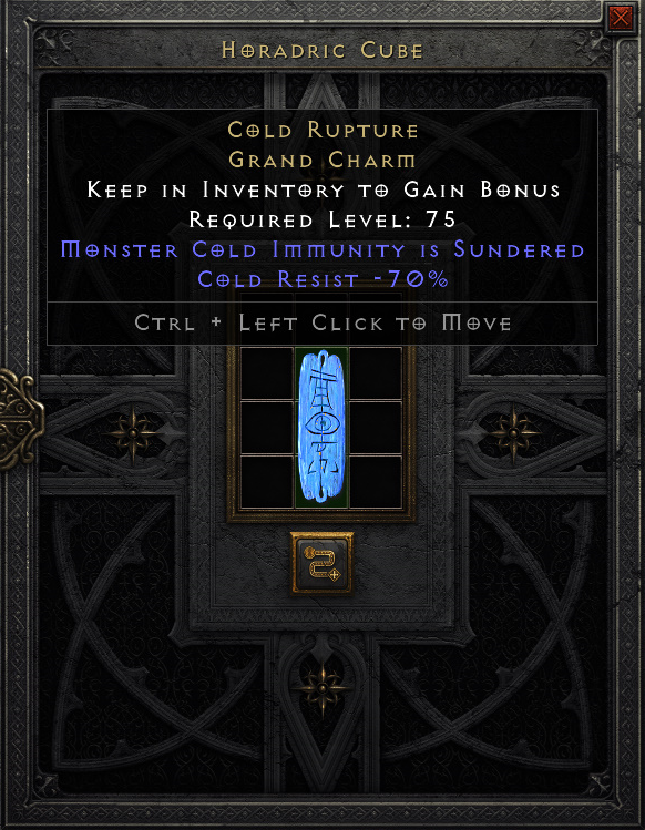 Perfect Cold Sunder 70% - Topic - d2jsp