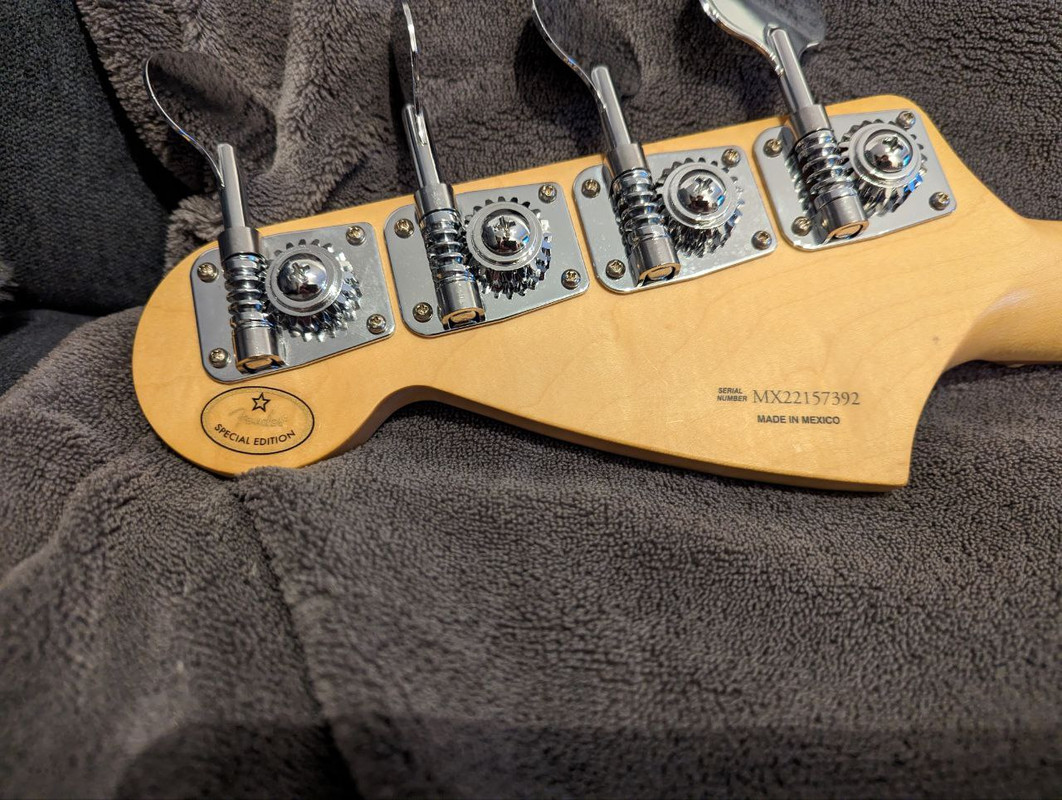 SOLD Fender Limited Edition Player Mustang (PJ) Bass (Upgraded) in ...