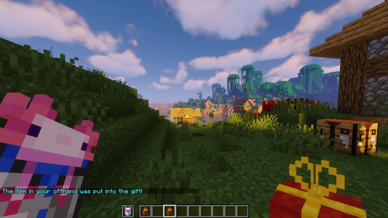 Gifts! Minecraft Data Pack