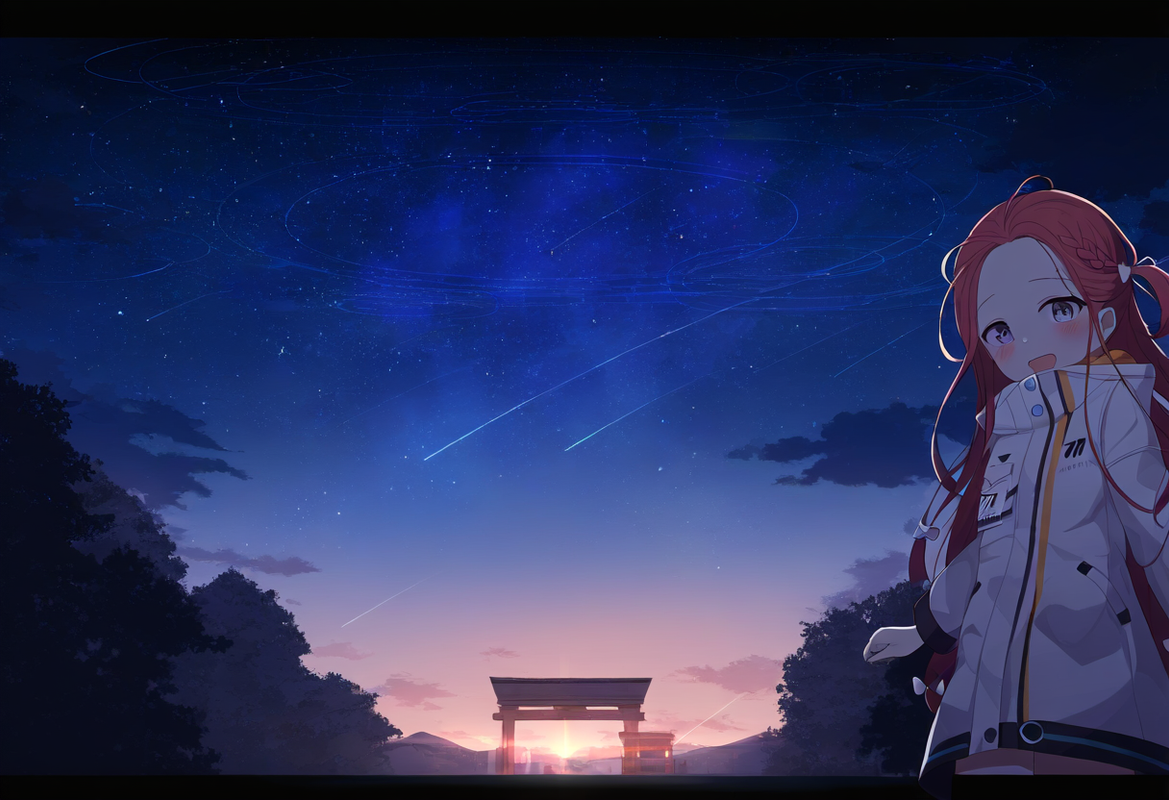 1girl, yuzu (blue archive), blue archive, closed scenery, pov ...