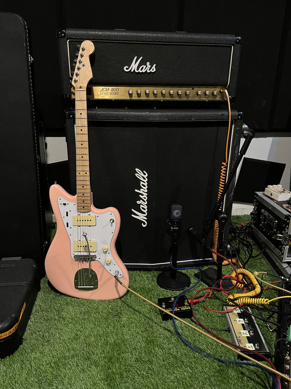 My Shell Pink Parts Jazzmaster - OffsetGuitars.com