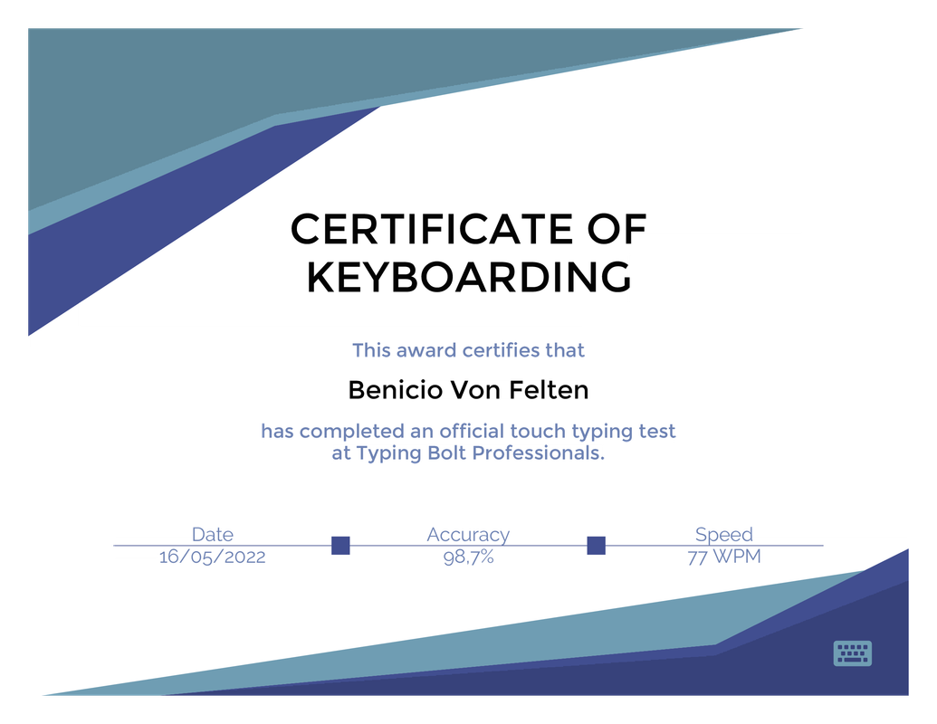 Certificate WPM — Postimages