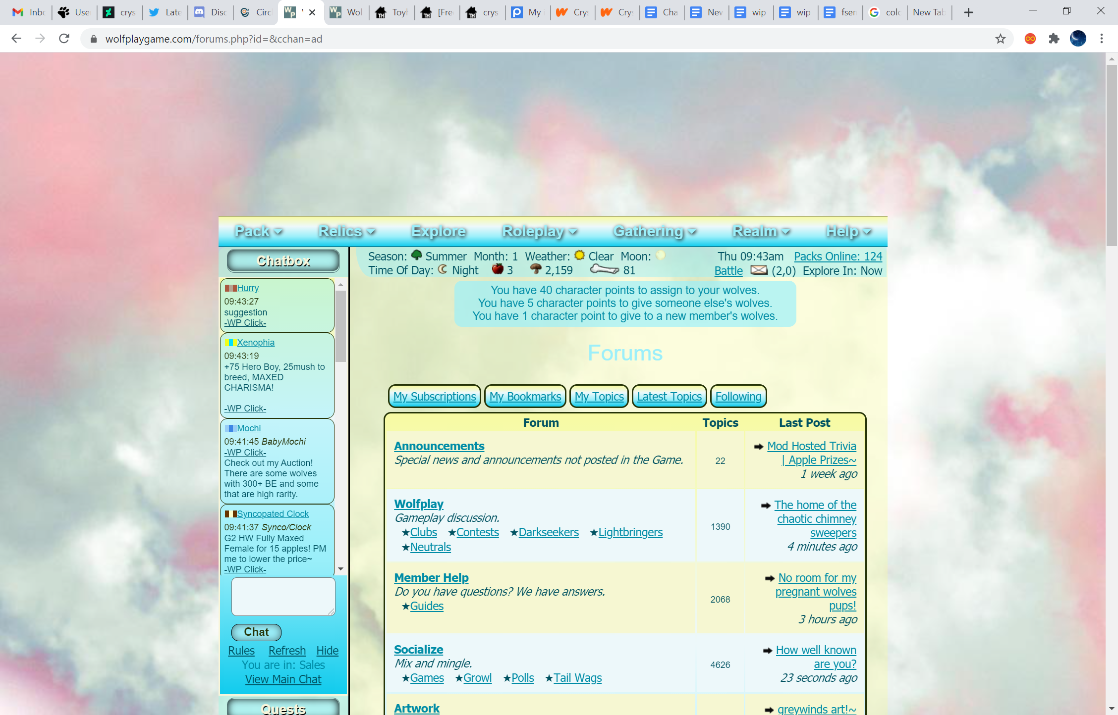 Summer forums sales chat — Postimages
