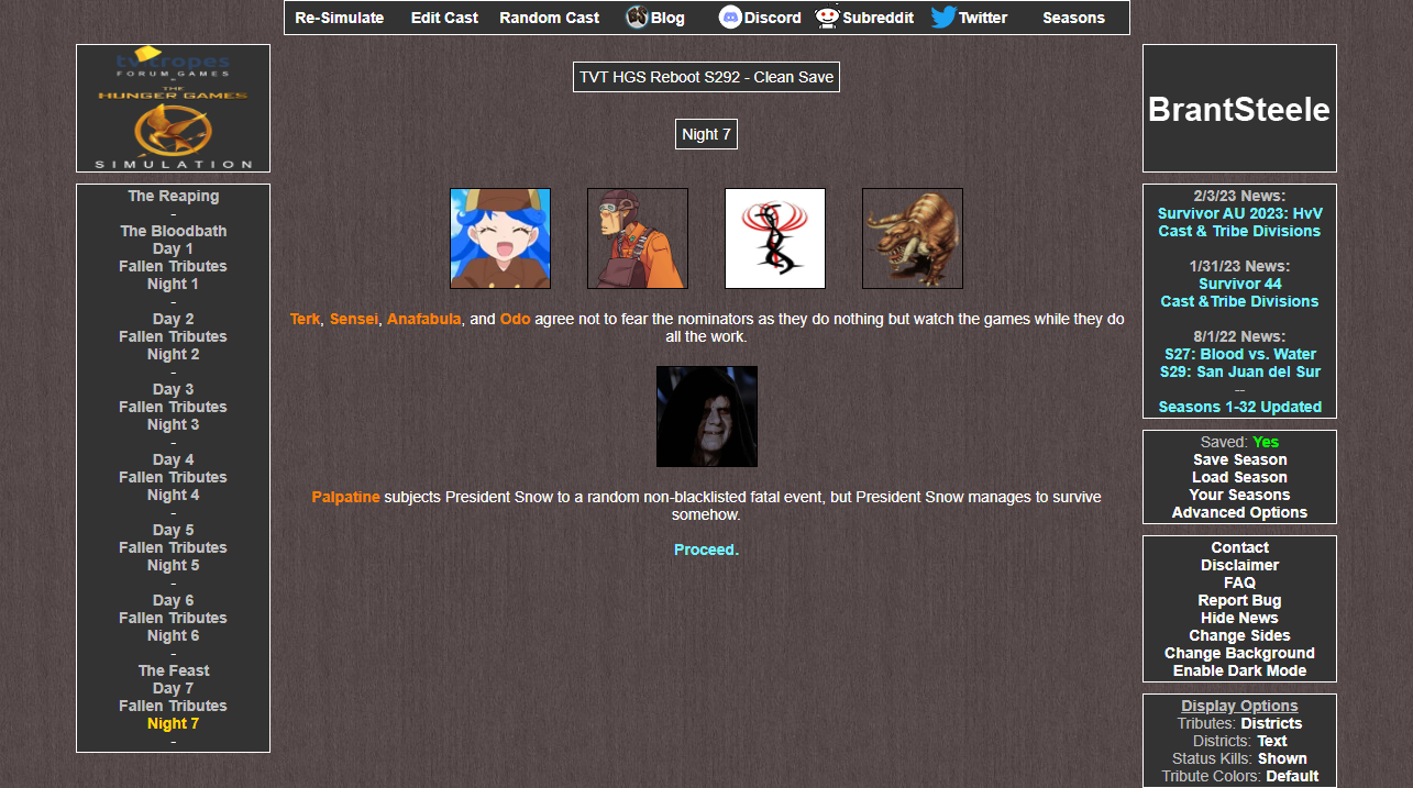 2023 08 27 13 02 54 Brant Steele Hunger Games Simulator — Postimages