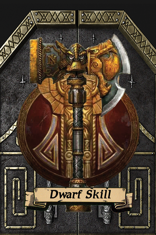 dwarf skill card back on black big door finished slighlty smalle ...