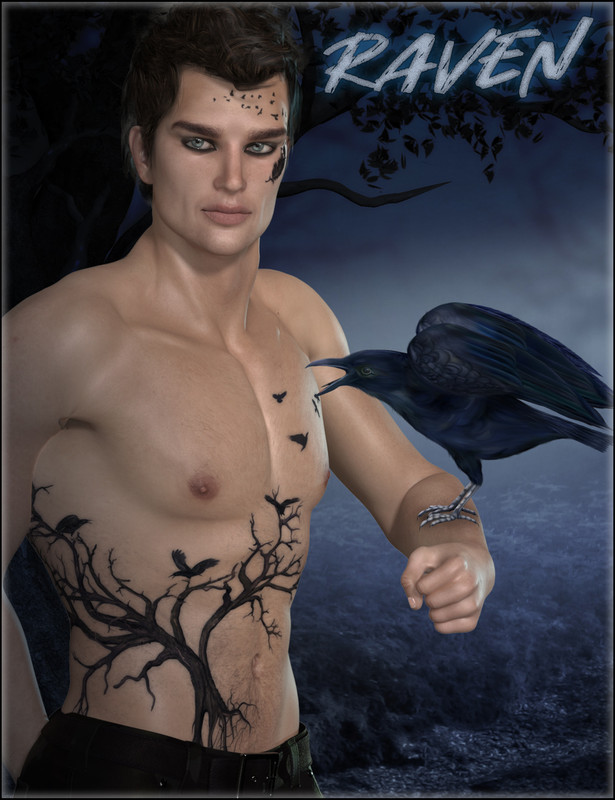 L'Homme Raven [new Link] 2025 - Free Daz 3D Models