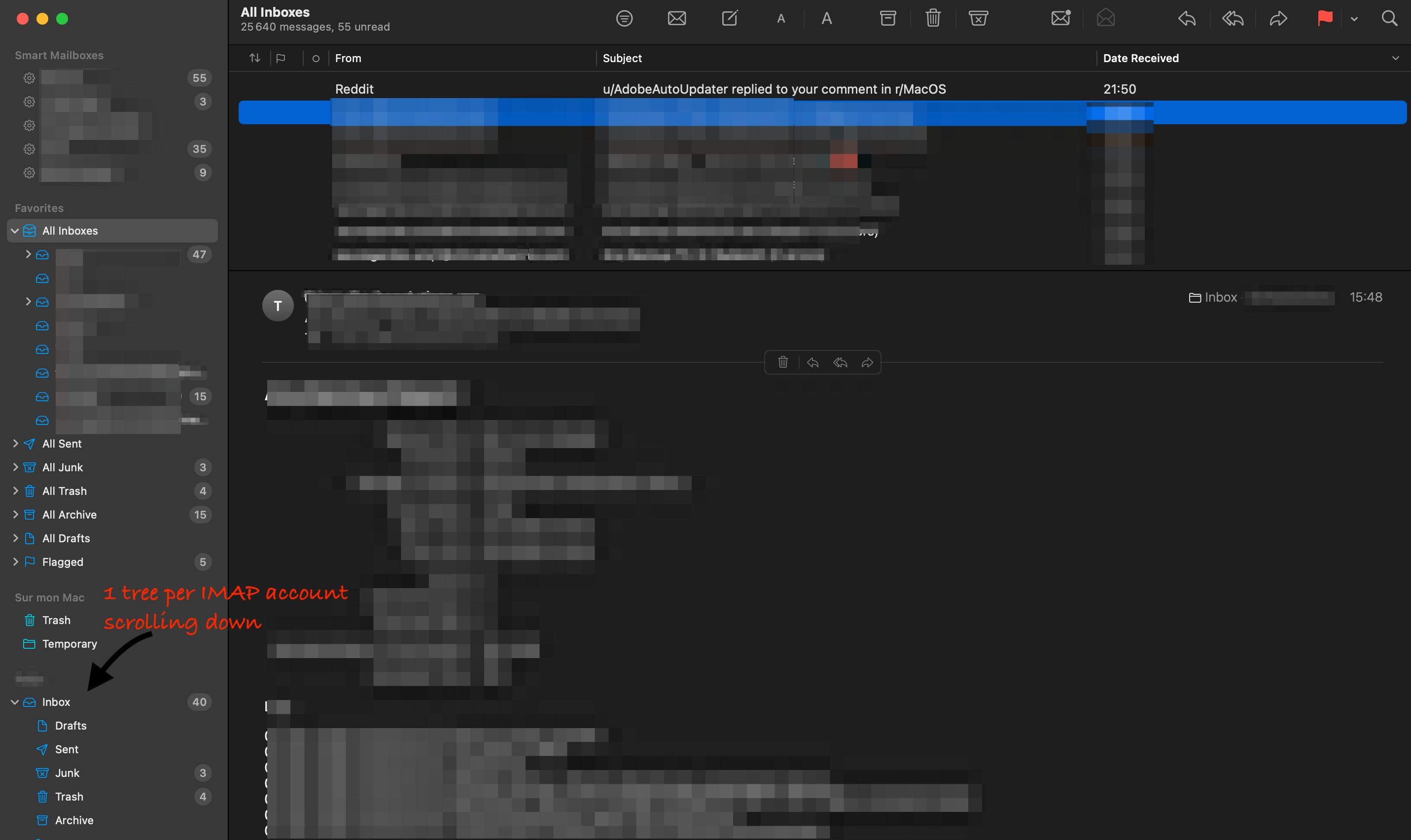 Mail appearance — Postimages
